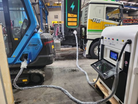200kW Mobile charging trailer - Etrucks®